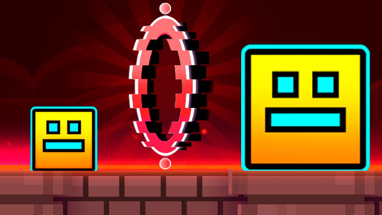 NEW GIANT PORTAL in GEOMETRY DASH 2.3? - YouTube