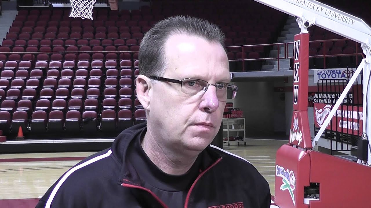 WKU Basketball Coach Ray Harper Previews Southern Miss - YouTube