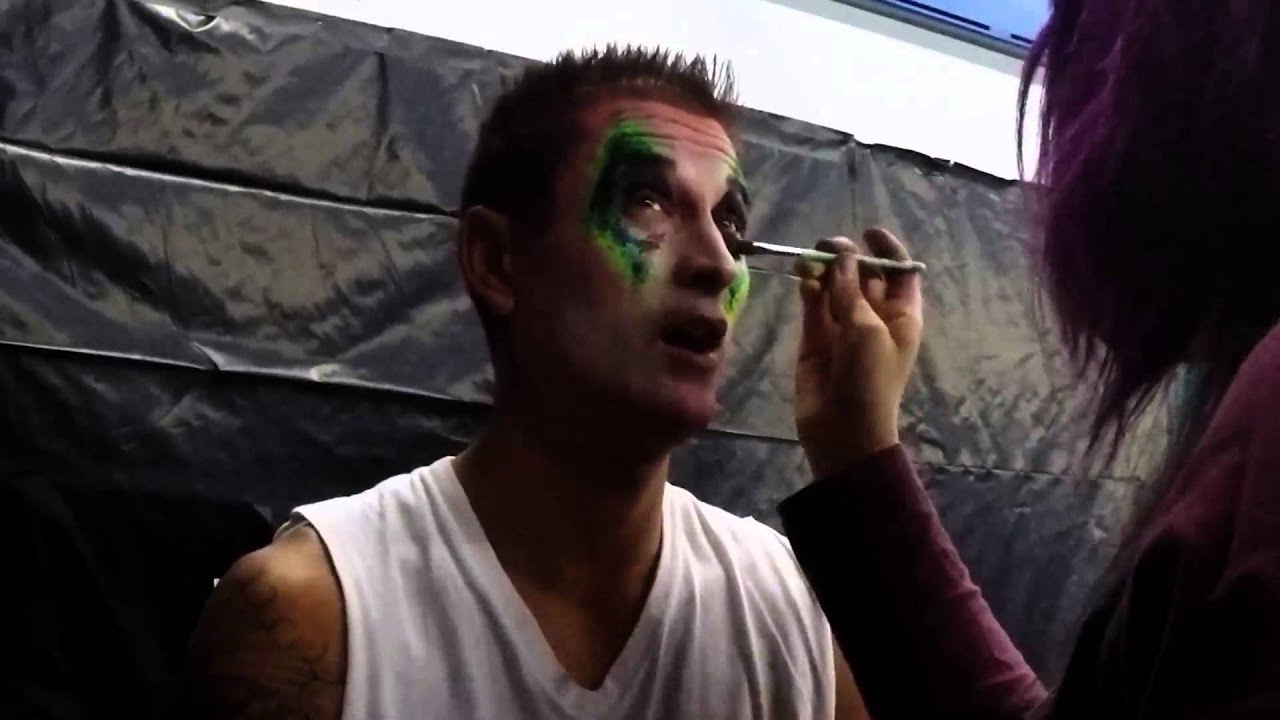 Evil Clown Makeup Application by Lisa Poe - YouTube