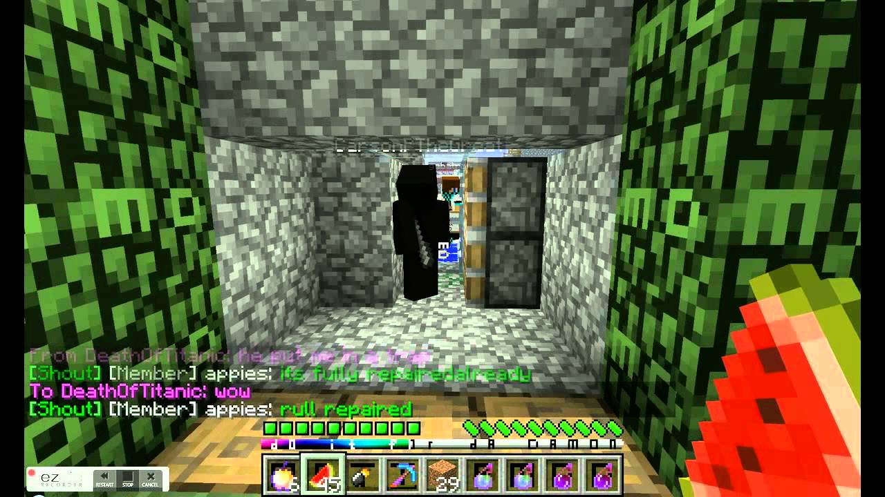 Minecraft catching a killer - YouTube