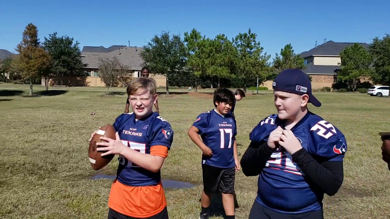 KYF Sr Varsity Texans - YouTube