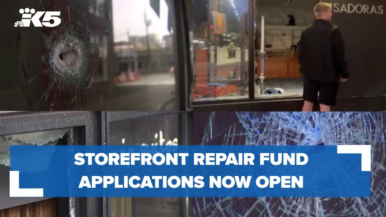 Storefront repair fund applications now open - YouTube