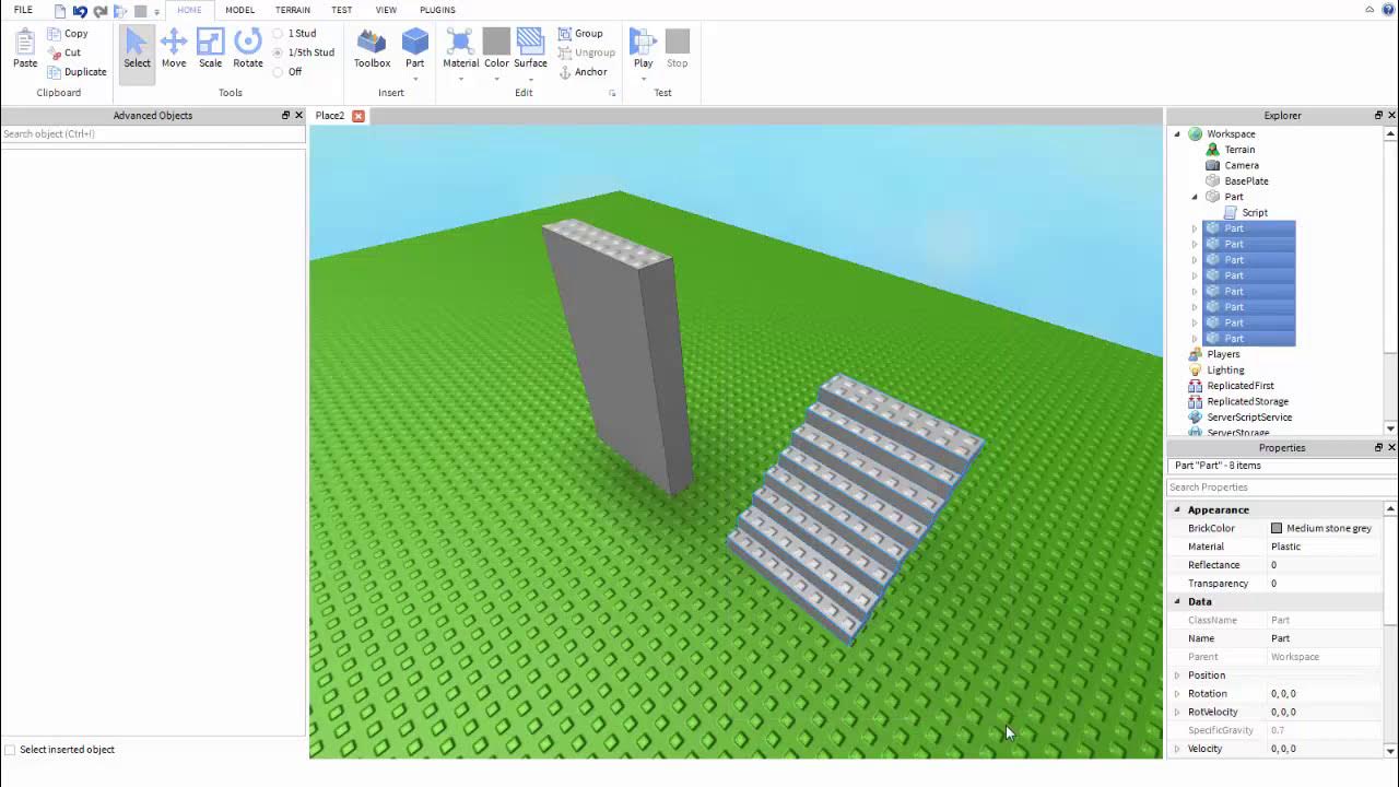How to a Make Disappearing Blocks on Roblox - YouTube