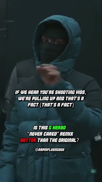 Is This “Never Cared” Remix Better Than The Original? - YouTube