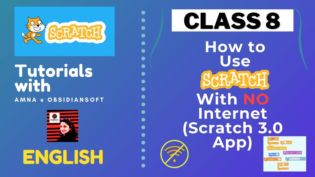 Coding for Beginners - Class 8 | How to use Scratch without Internet on ...