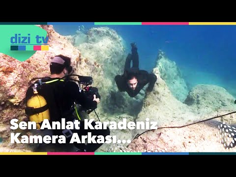 @SenAnlatKaradeniz Su altı sahneleri kamera arkası görüntülerinden özel detaylar... - Dizi TV