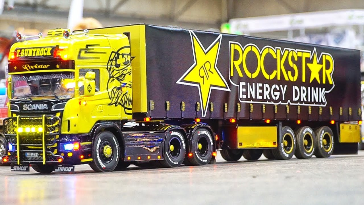Rockstar Energy Truck Losi 1:16 Mini Rockstar SCT RTR