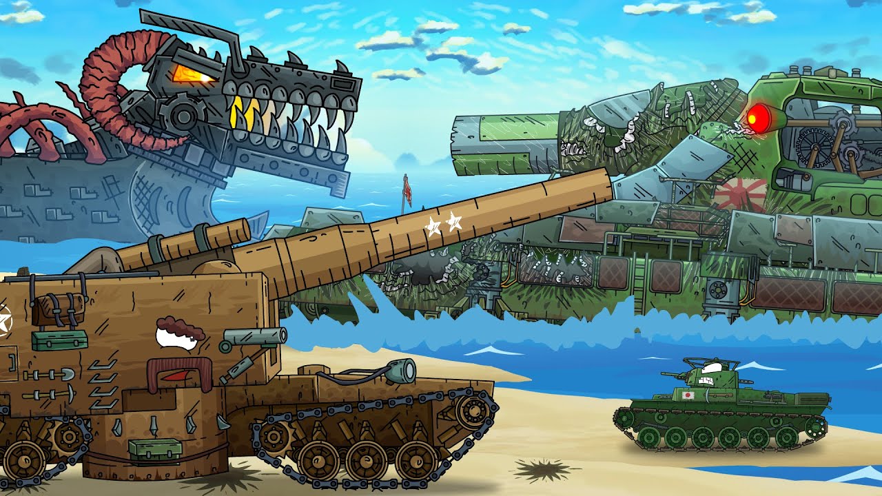 Calling ALL MONSTERS... and rebuilding DORA! - Cartoons about tanks ...