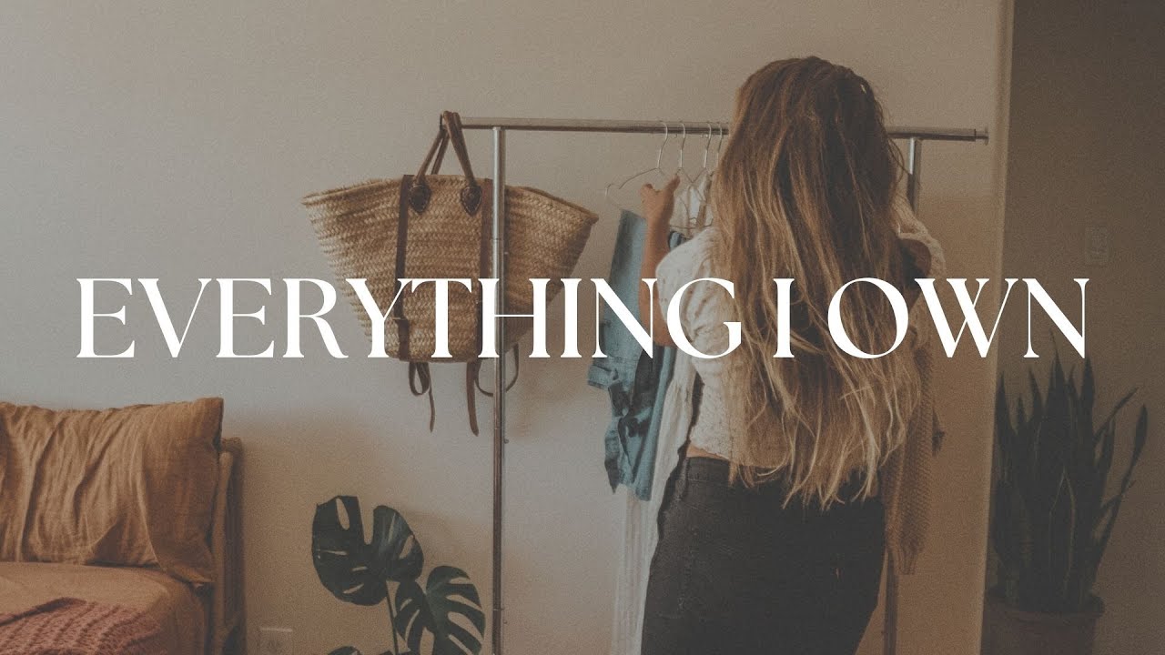 All the clothes I own as a Minimalist | Minimal Fall Capsule Wardrobe ...