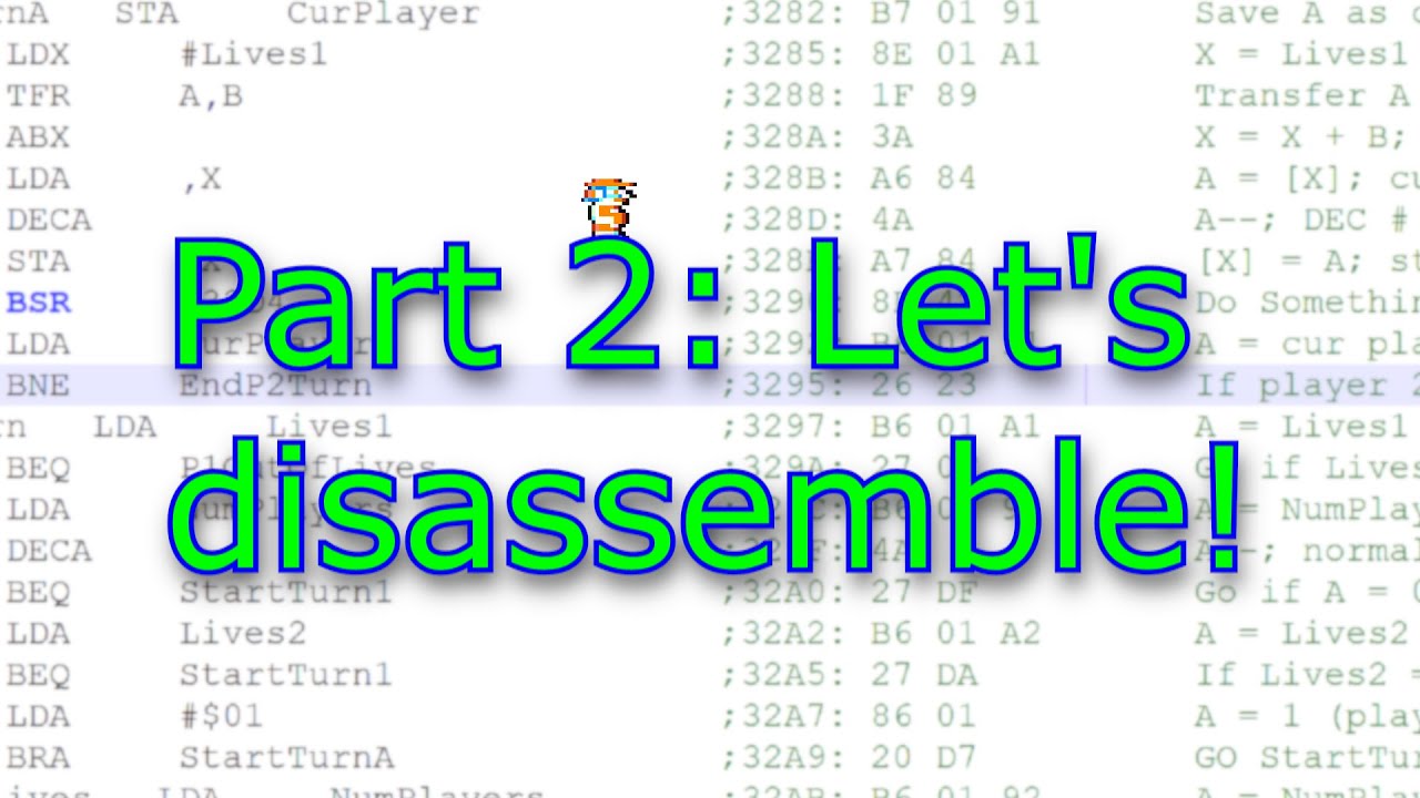 How I modified Donkey King to give me 255 lives | Part 2 - YouTube