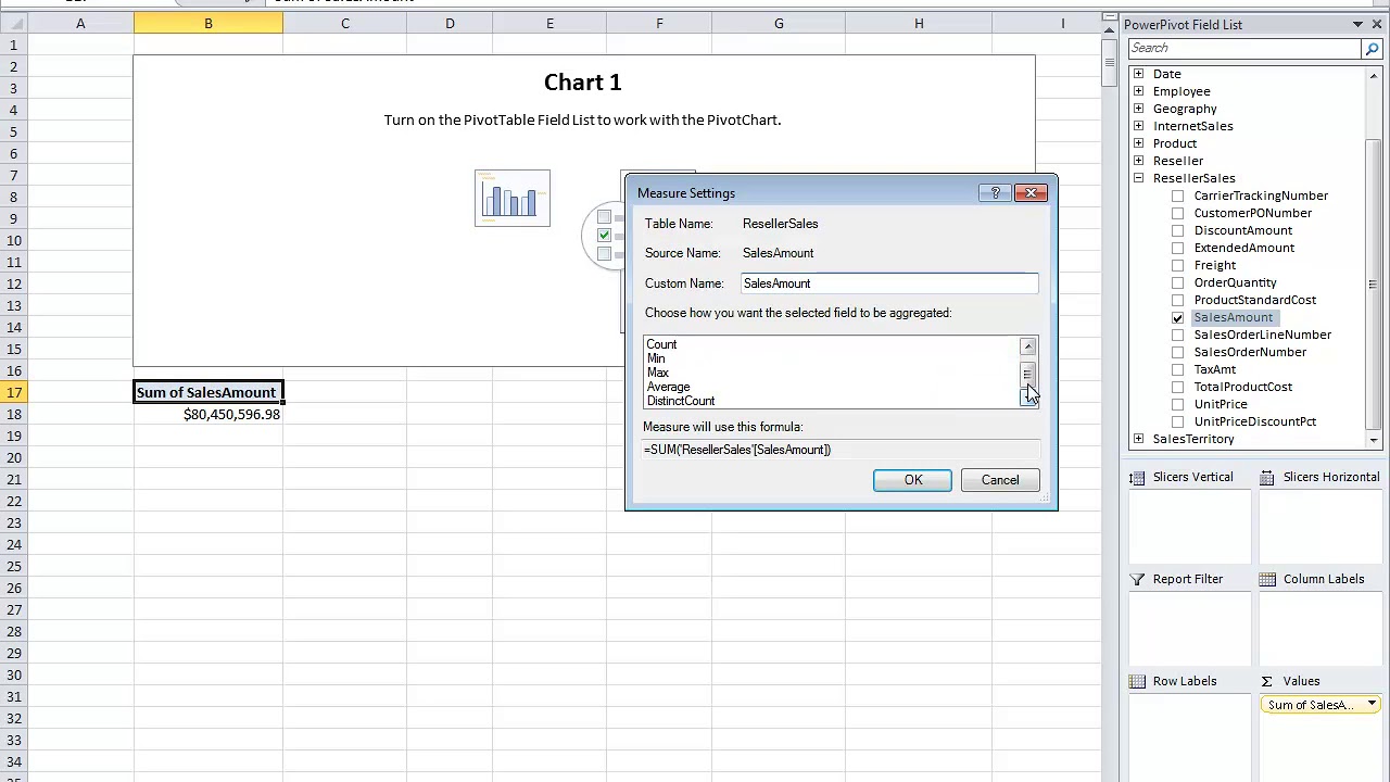 5.2.1 Implementing a PivotTable Report - YouTube