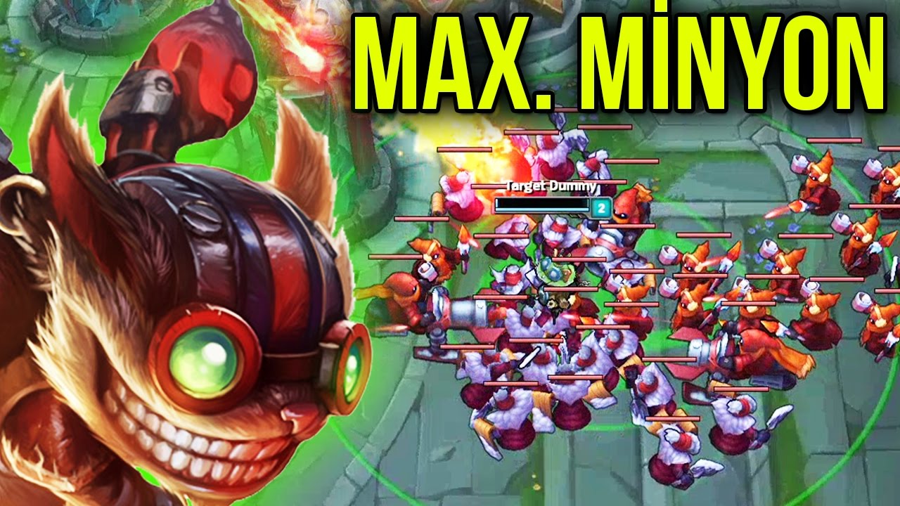 LOL'DE MAX. MİNYON SAYISINA ZIGGS ULTİSİ!! RAHATLATICI VİDEO - YouTube