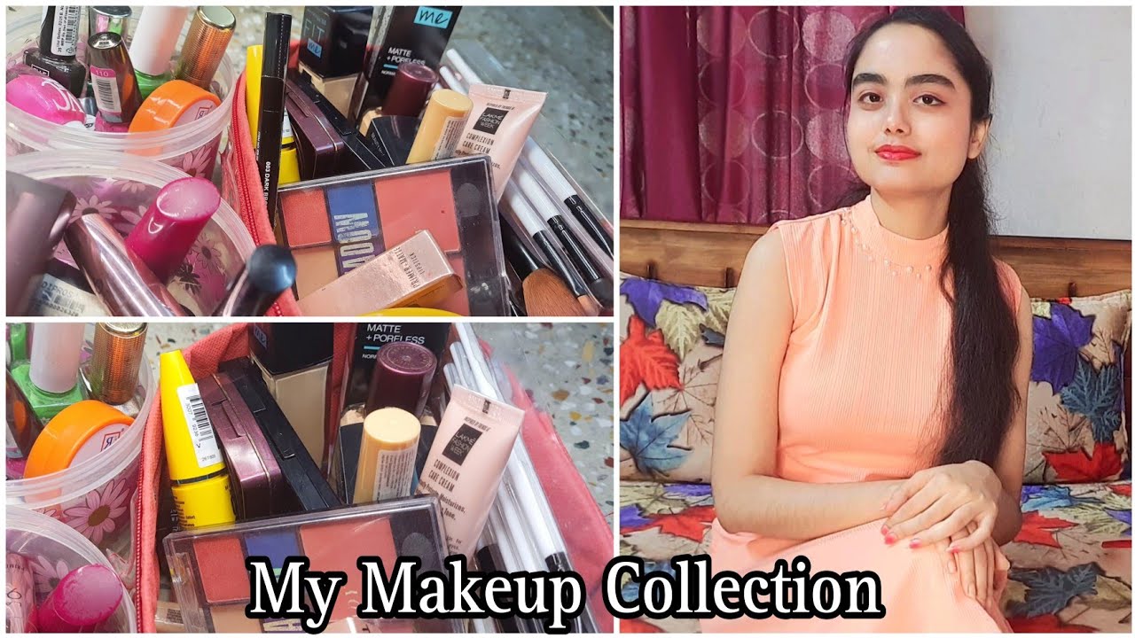 My Makeup Collection 💄 || Mini Makeup Collection || Jyotishree Tarafder ...
