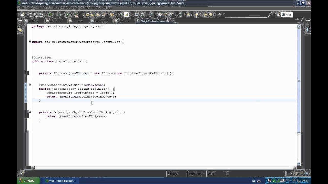 Convertir entre un objecto java y json - YouTube