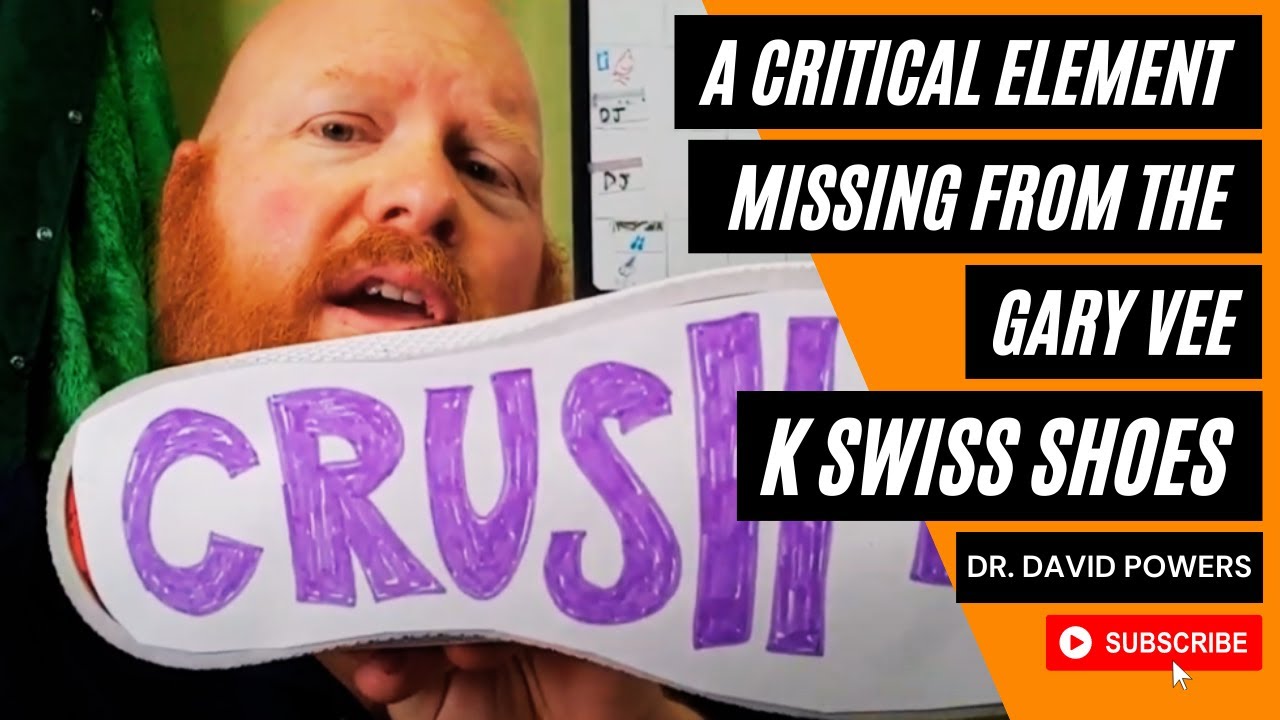 A Critical Element Missing from the Gary Vee K Swiss Shoes - YouTube