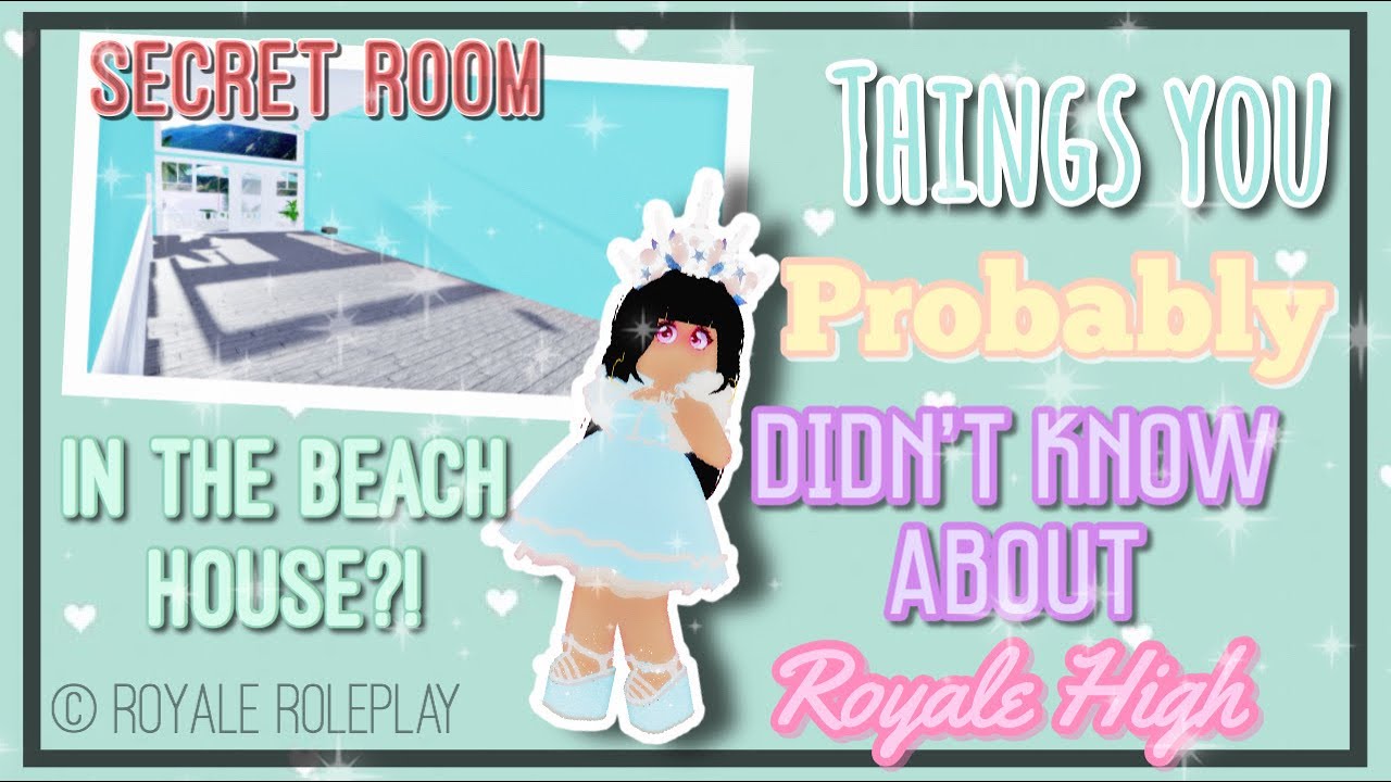 Things You Probably Didn't Know About Royale high|| Pt2|| Royale ...