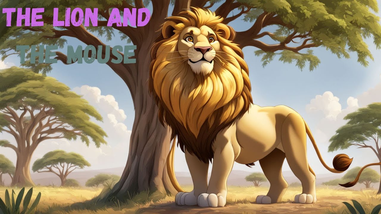 The Lion And The Mouse | easy english short story | bedtime stories for ...
