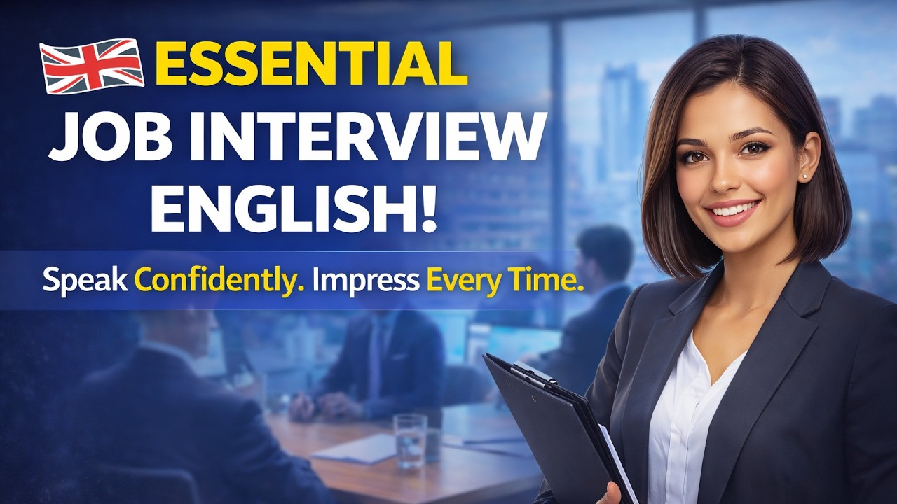 Learn English Phrases for Job Interviews | Speak Confidently and Sound ...