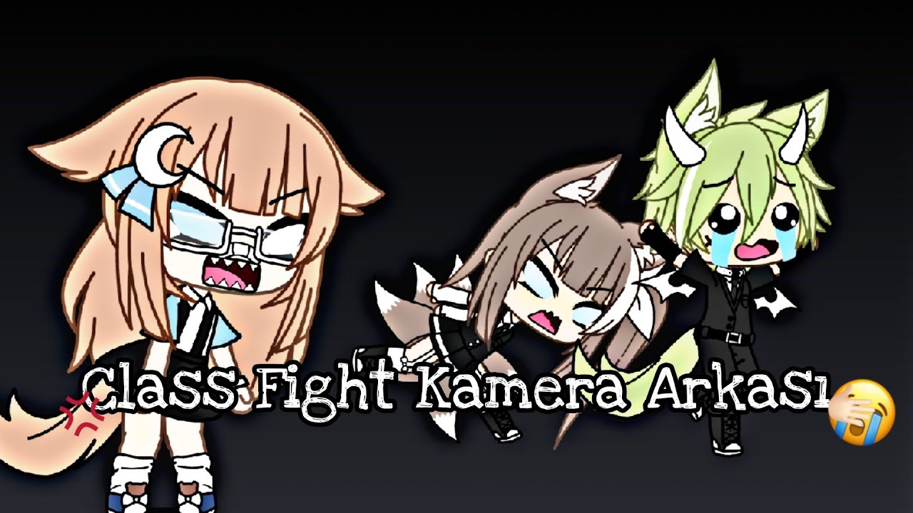 Class Fight KAMERA ARKASI😭 || Gacha Life || Komik video || Nedir bu ...
