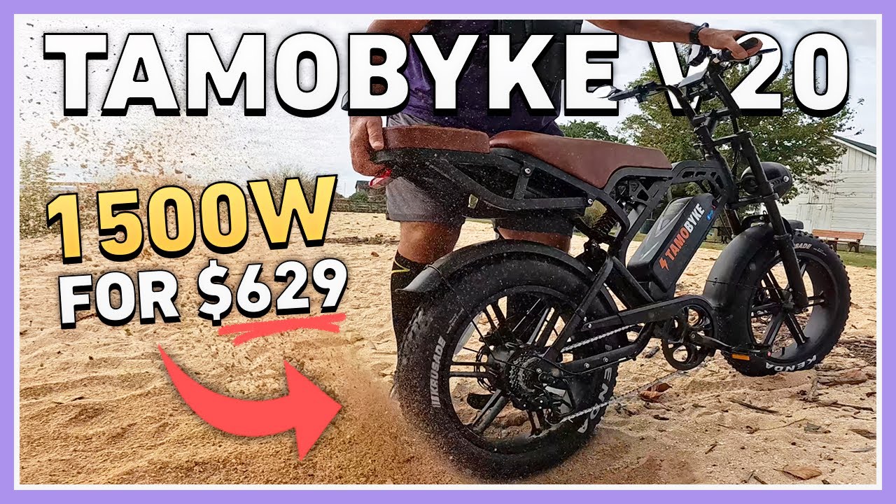 The TAMOBYKE V20...Better Than Ever with 1,500 Watts and Hydraulic ...