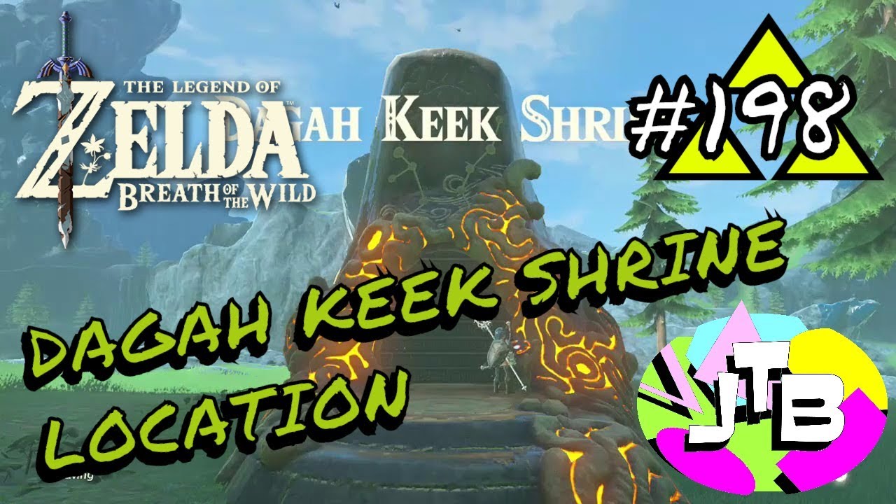 Dagah Keek Shrine location [Zelda : Breath of the Wild] [#198] - YouTube