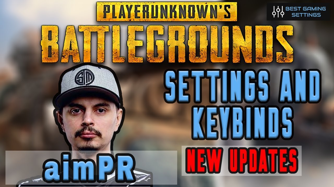 aimPR PUBG Settings, Keybinds, sensitivity and Gear Updated 2019 - YouTube