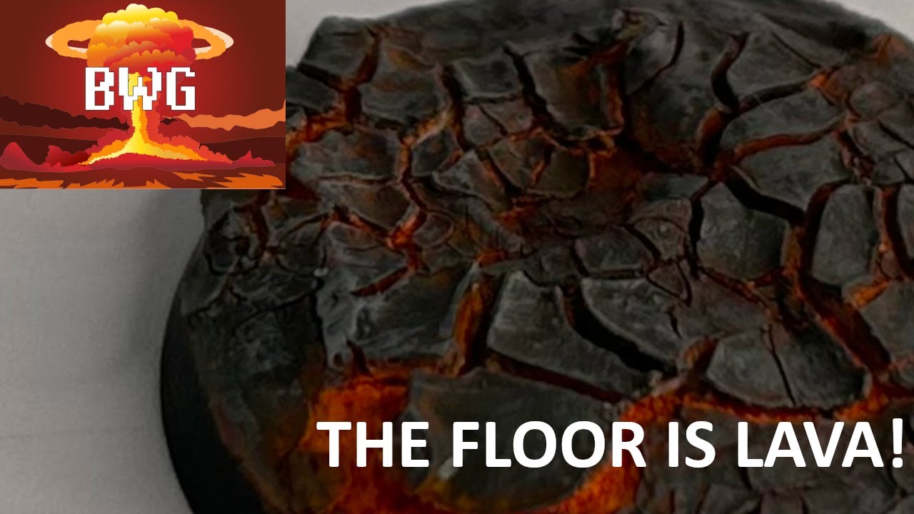 HOW TO MAKE LAVA BASES FOR YOUR MINIATURES - YouTube