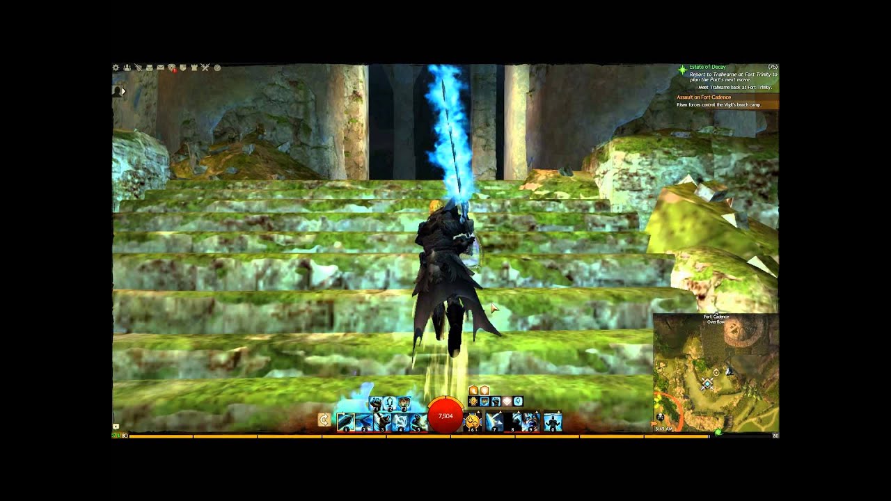 Guild Wars 2 : Skill Point in The Shattered Keep (Sparkfly Fen) - YouTube