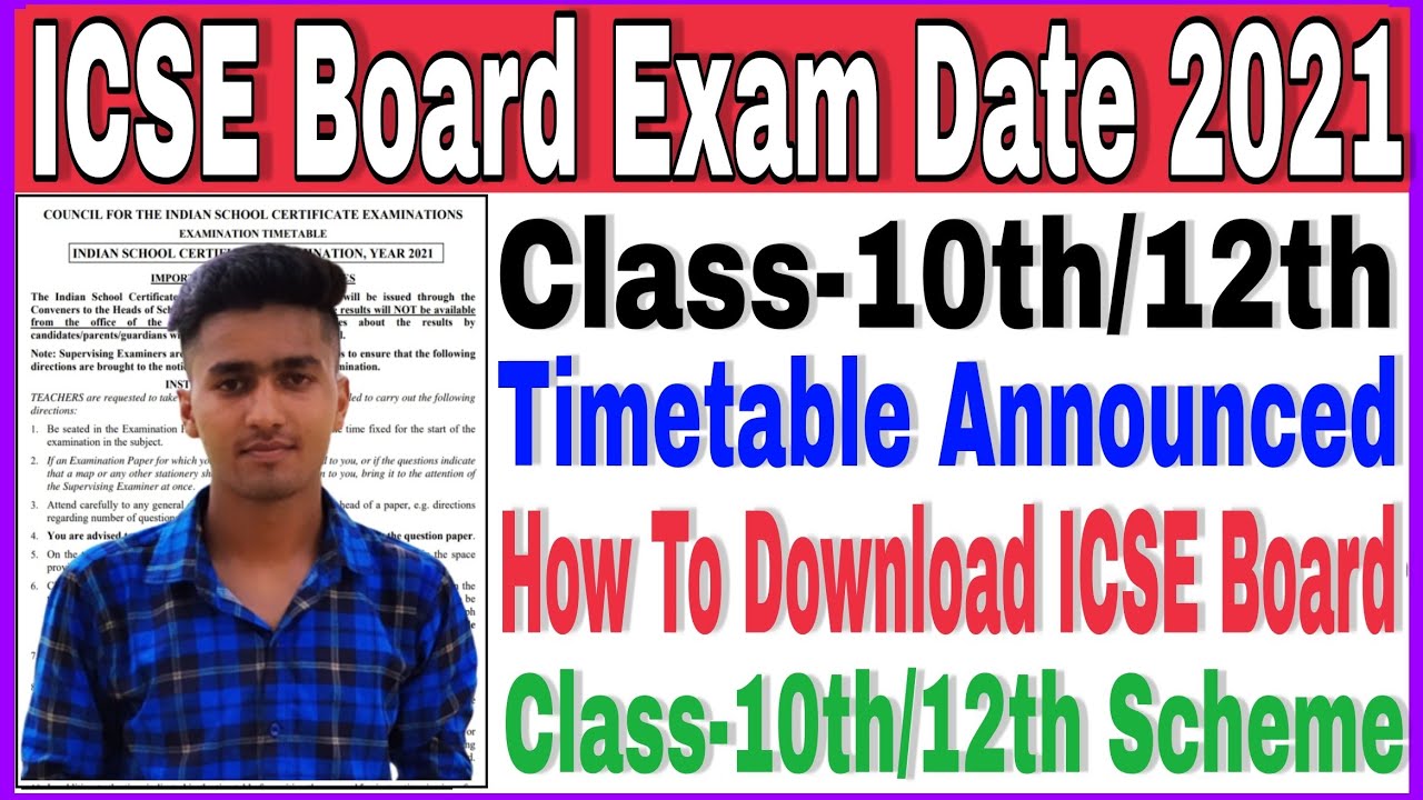 ICSE ICS Board Exam Date Announced 2021 Icse Board Exam Date 2021 icse-ics-board-exam-date-announced-2021-icse-board-exam-date-2021