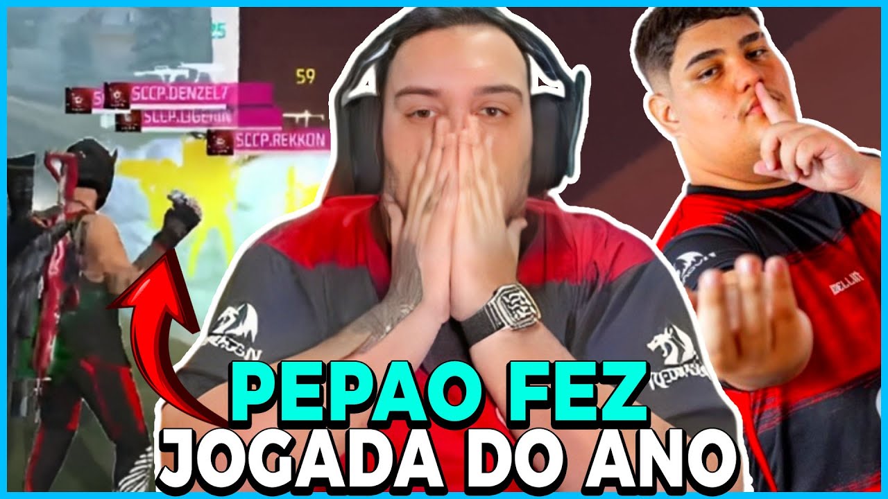 FIQUEI SEM REAÇÃO COM PEPÃO FAZENDO A JOGADA DO ANO NA FINAL DA COPA ...