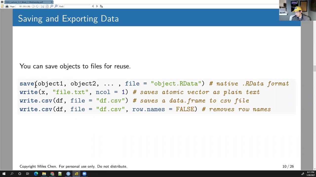 Stats 102a Lesson 3 2 Import Export Web Scraping With Rvest In R Youtube