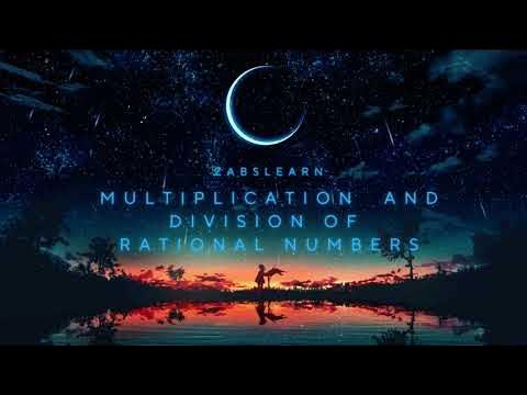 Rational Numbers Part 5 || Multiplication and Division of Rational ...