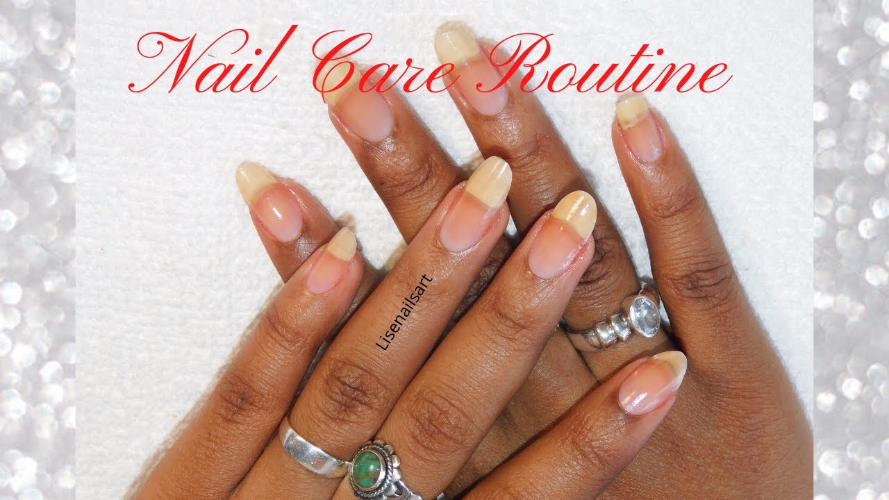 MA ROUTINE SOIN DE MANUCURE/ NAIL CARE ROUTINE - YouTube