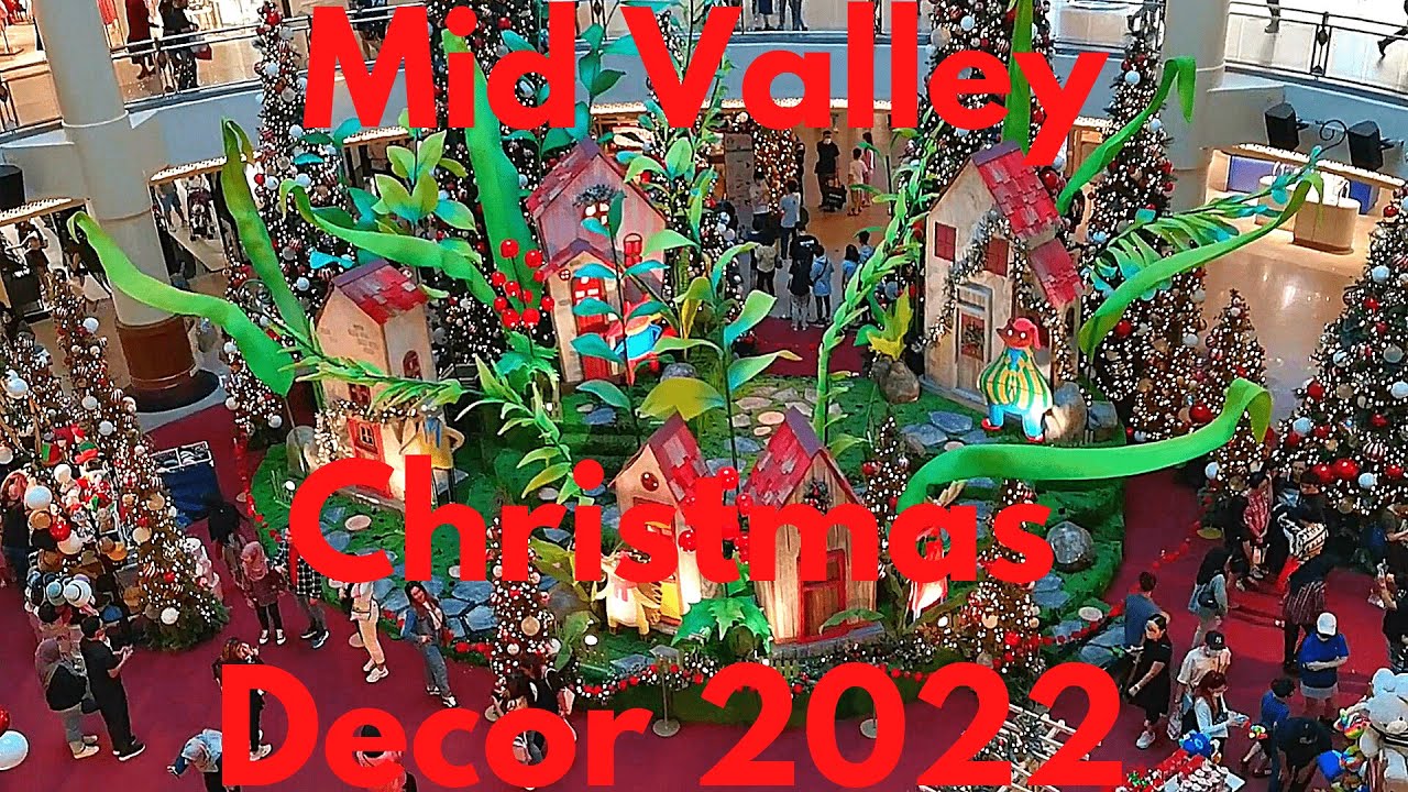 Kuala Lumpur Mid Valley Megamall Christmas Decoration 2022 - YouTube