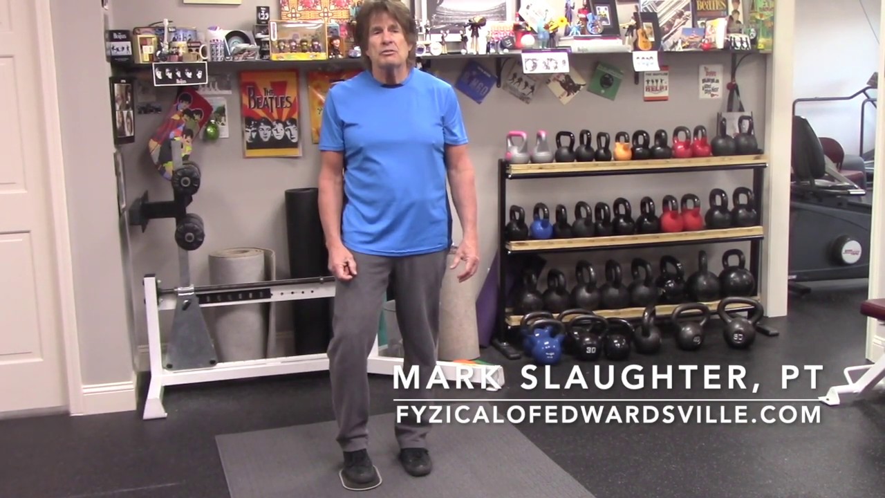 Leg Slide Exercise For Stability - YouTube