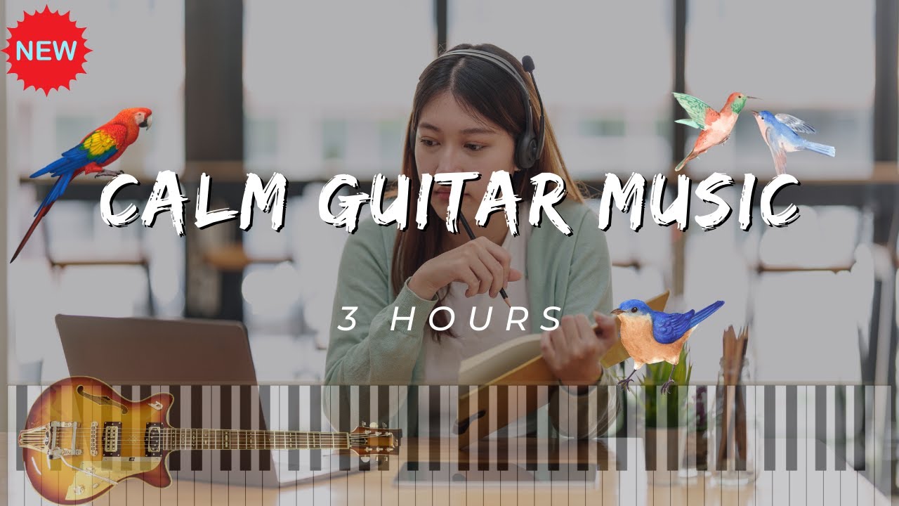 Studying and drawing song - Relaxing guitar and piano songs - YouTube