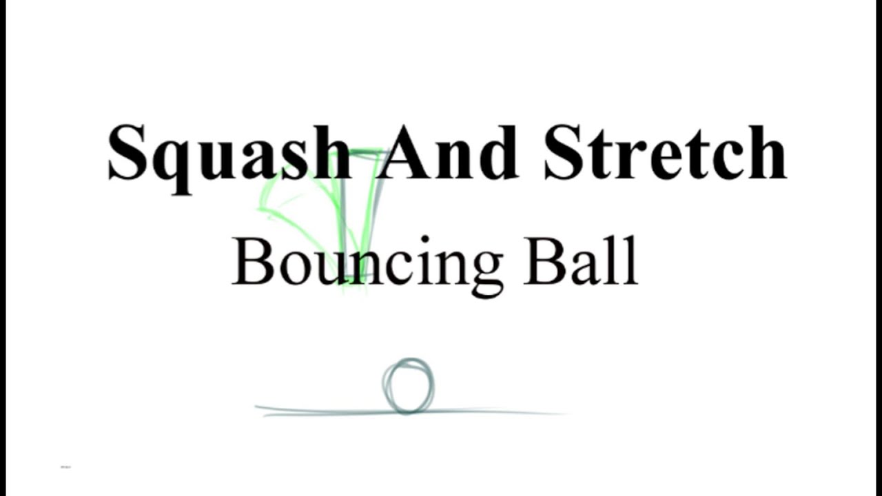 “How to Animate a Bouncing Ball | Squash & Stretch Principle Explained ...
