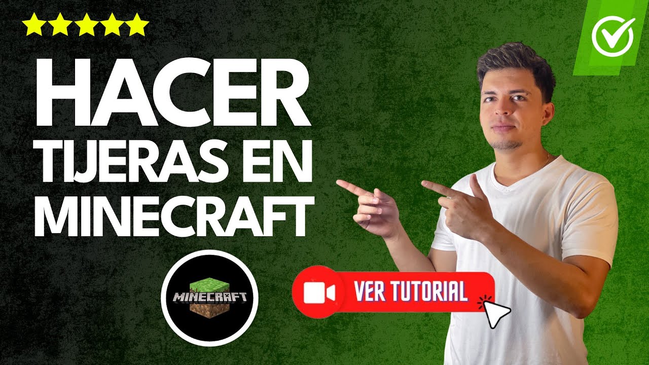 ¿Cómo HACER TIJERAS en Minecraft? - Materiales y usos⚒ - YouTube