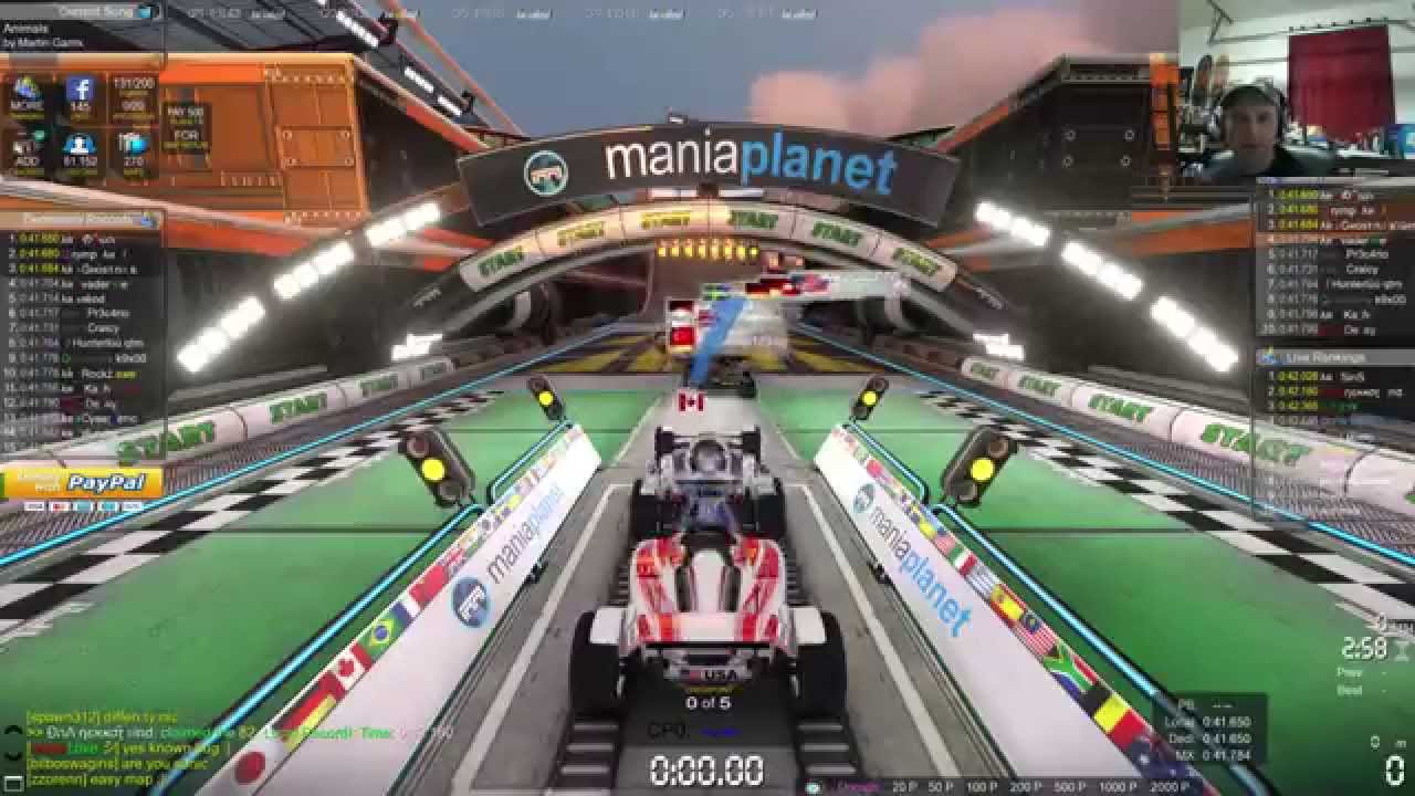 TRACKMANIA FULL SPEED LIVE! - YouTube
