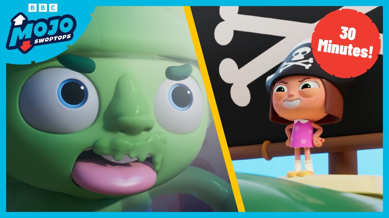 Funniest Mojo Mishaps! | Fun Truck Cartoon for Kids | Mojo Swoptops ...