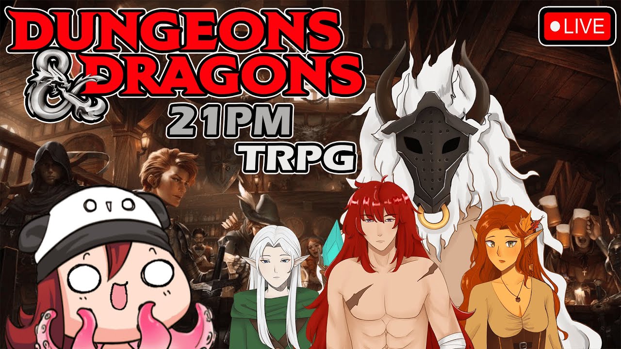 [🔴 21PM TRPG] - Dungeons & Dragons[DND] One-Shot - YouTube