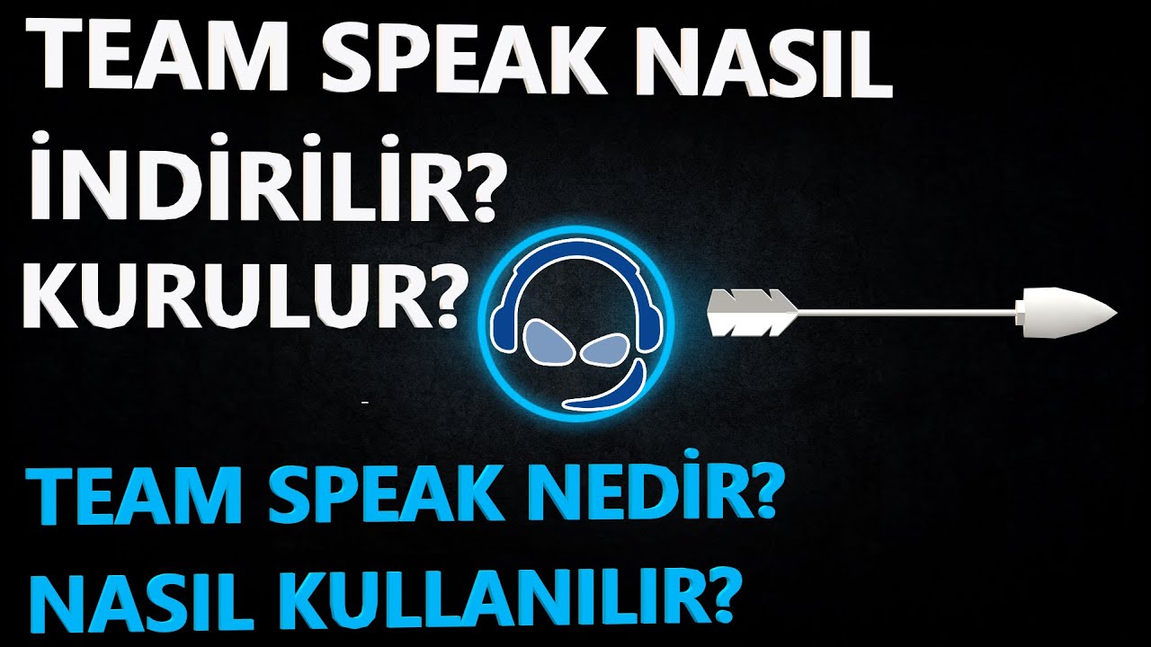 TEAM SPEAK NASIL İNDİRİLİR? KURULUR? | TEAM SPEAK NEDİR? NASIL ...