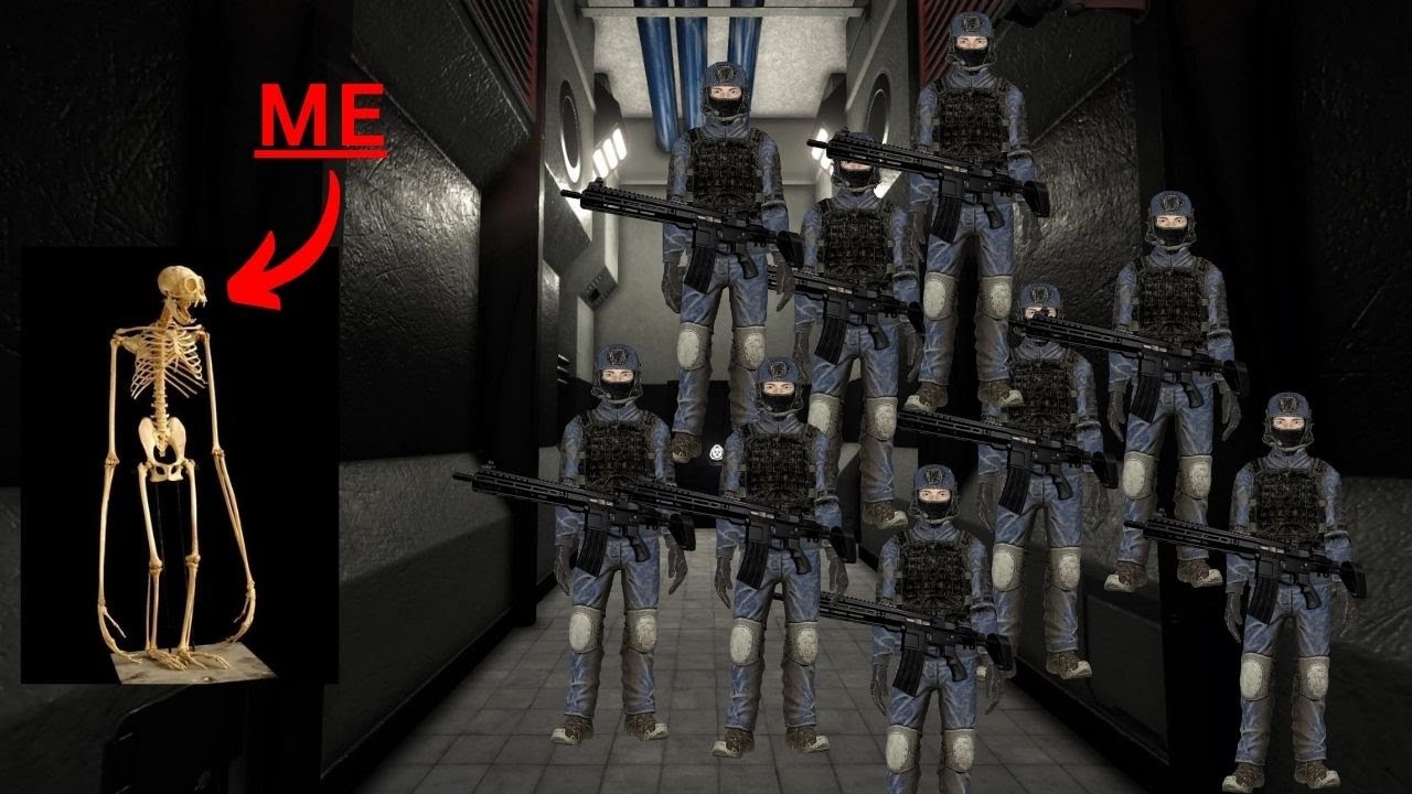 SCP SL but im skeleton! Will that save me from being bad? - YouTube