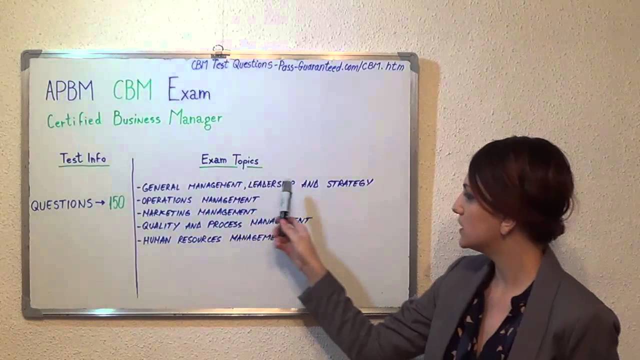 CBM Test Questions Exam PDF Answers - YouTube