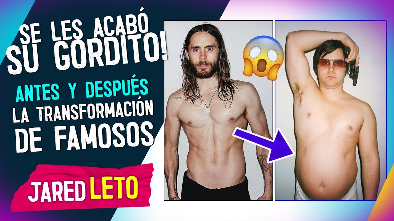 ¡JARED LETO subió 30 KILOS! - Antes y Después, la transformación de ...