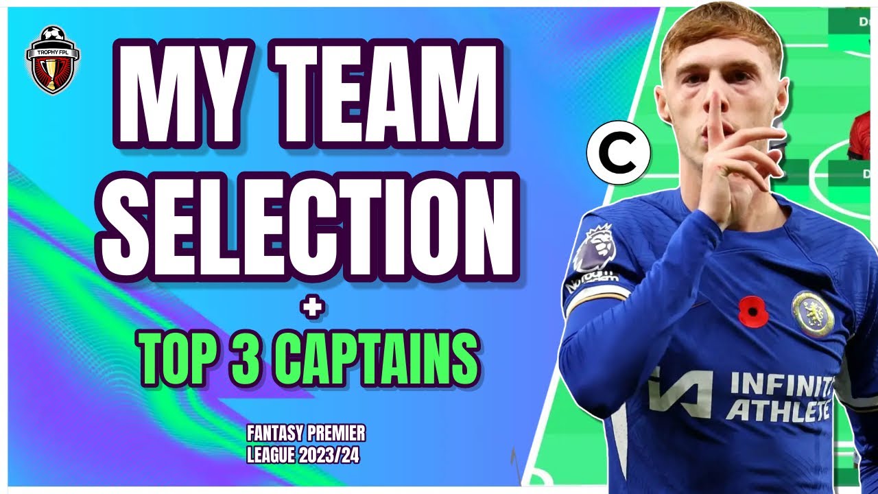 MY TEAM SELECTION FOR GW32 | TOP 3 CAPTAINS | FPL - YouTube