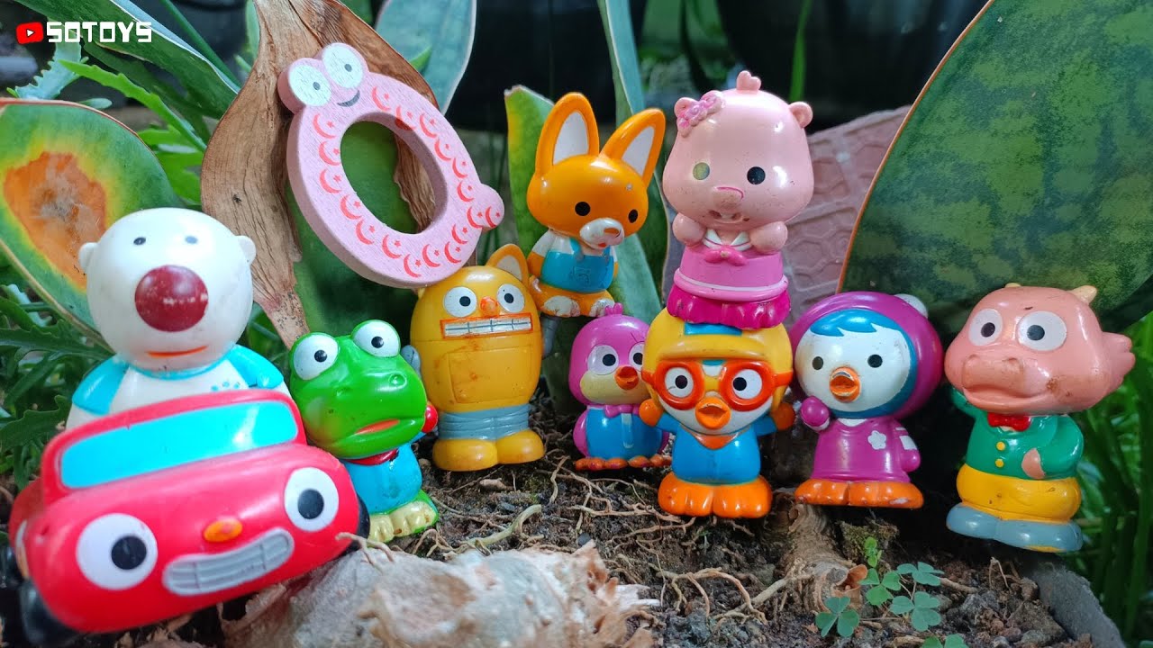 Membantu Pororo Mencari Crong, Loopy, Poby, Edy, Patty, Rody, Harry ...