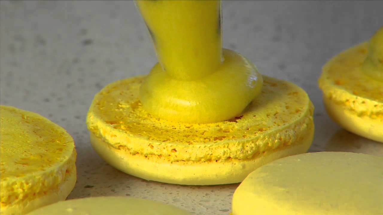 Zumbo Baking - Passionfruit Macarons (Step 5: Fill) - YouTube