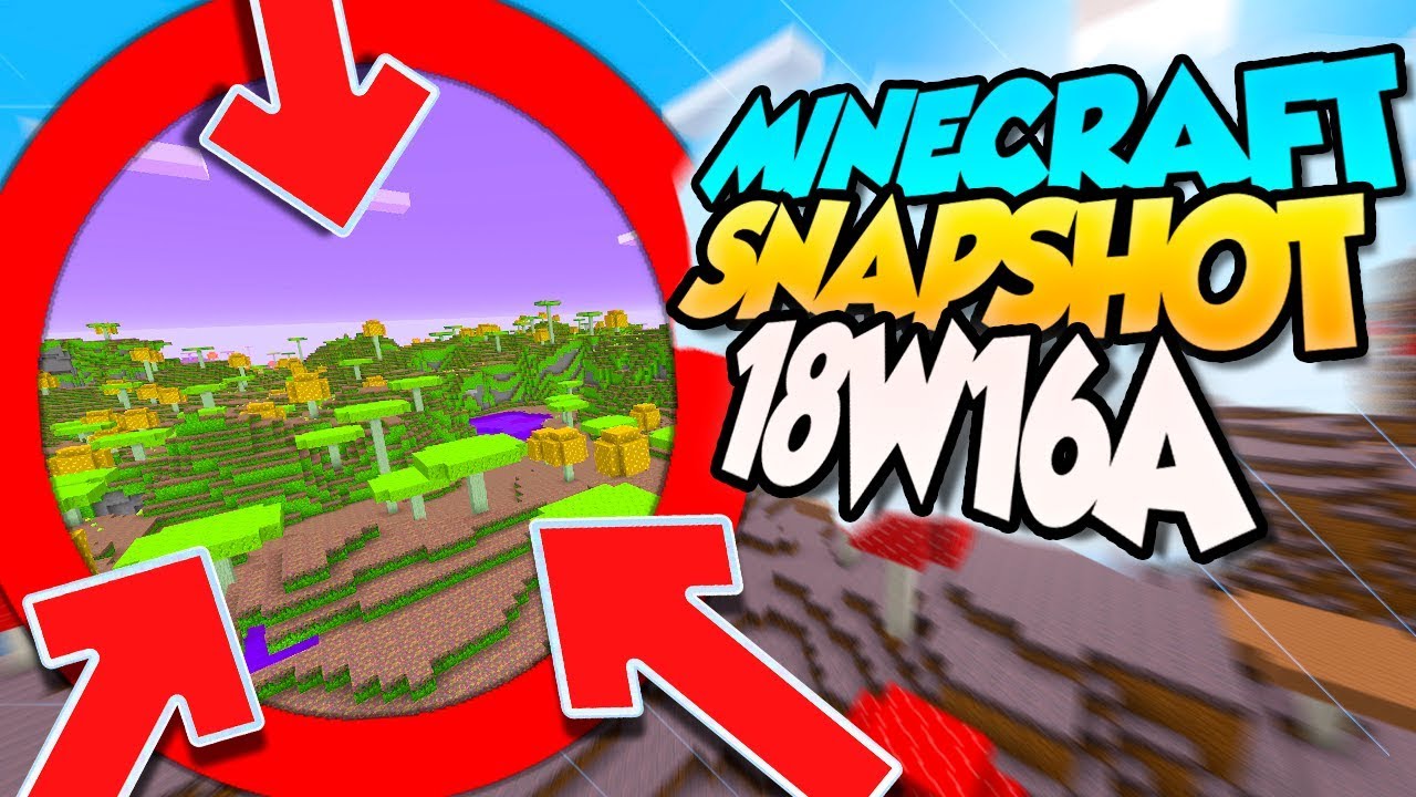 👾¡SNAPSHOT 18W16A! ÚLTIMA SNAPSHOT MINECRAFT 1.13 - YouTube