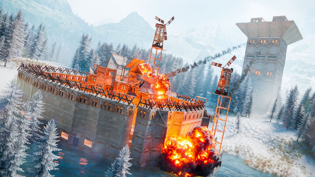 A SOLO's EMPIRE on FORCE WIPE (1v13 Raid Defense) - Rust Movie - YouTube